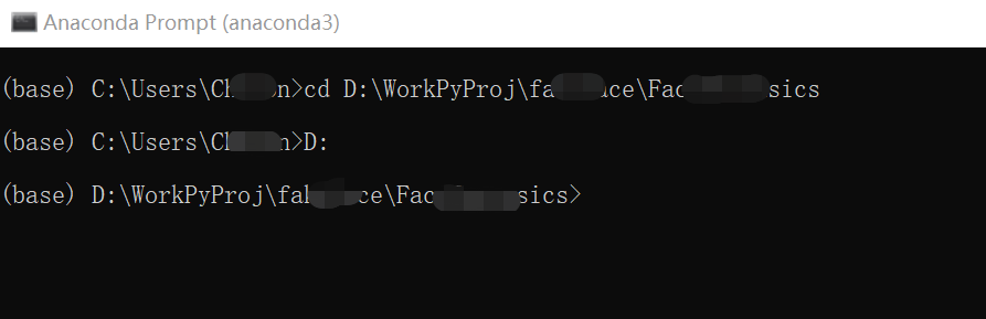 Anaconda Prompt switch path/working directory - Programmer Sought