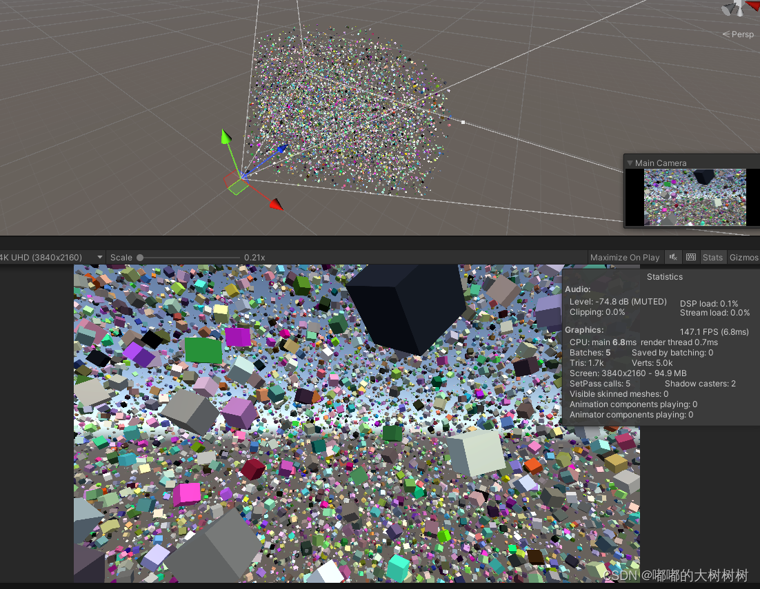 项目随笔 二 :10w+ 物体生成 大批量物体渲染_drawmeshinstancedindirect绘制人物-CSDN博客