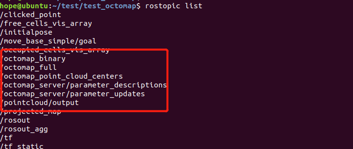 Octomap is displayed in ROS - Programmer Sought