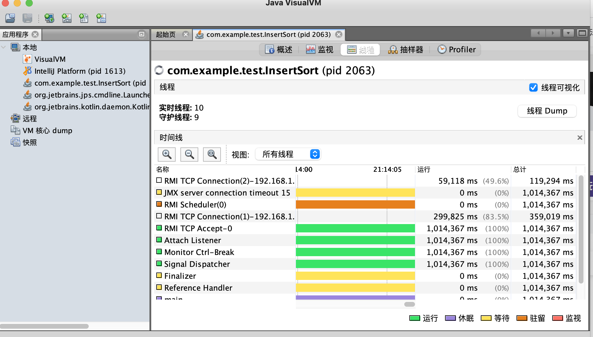 JVisualVM工具查看Java堆的情况_visualvm 怎么看堆-CSDN博客