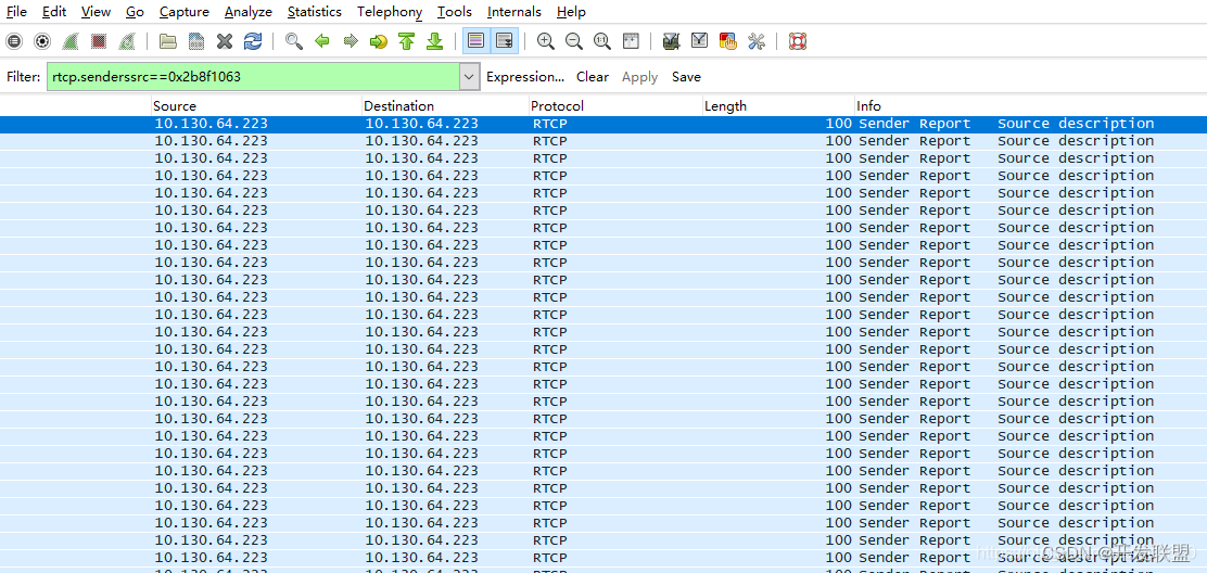 wireshark 分析过滤rtp/rtcp码流_wireshark ssrc-CSDN博客
