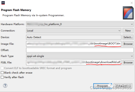 ZYNQ创建BOOT.bin和在线烧写《zynq开发指导》_zynq boot.bin-CSDN博客