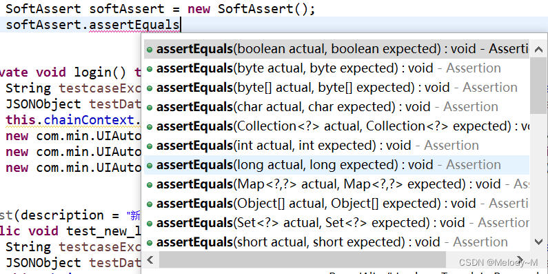 Testng 断言assertequalsnoorder Csdn博客 