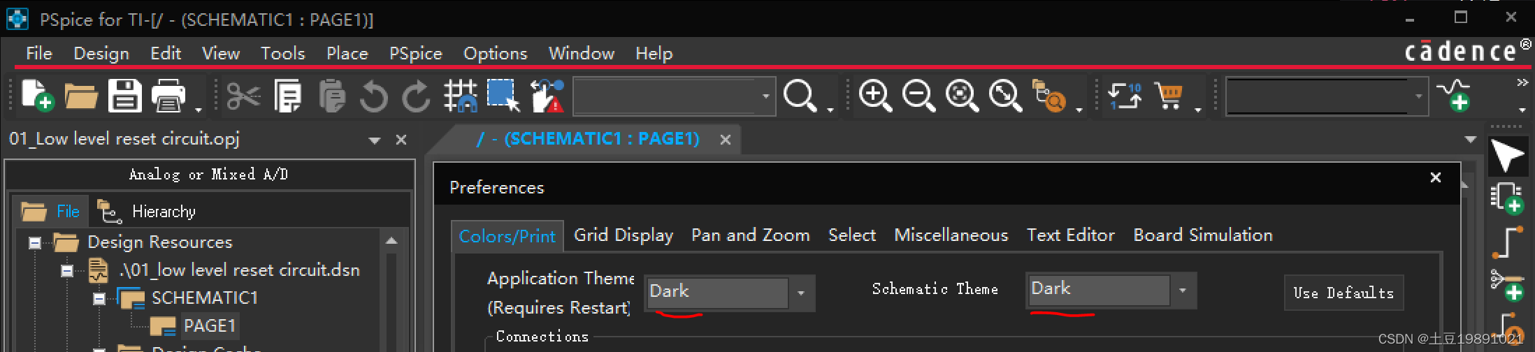 简记_PSpice仿真软件学习笔记（一）-CSDN博客