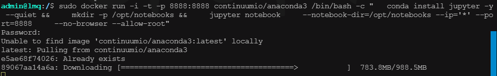 群辉docker安装Anaconda3， Jupyter Notebook远程执行python代码_anaconda 群晖-CSDN博客