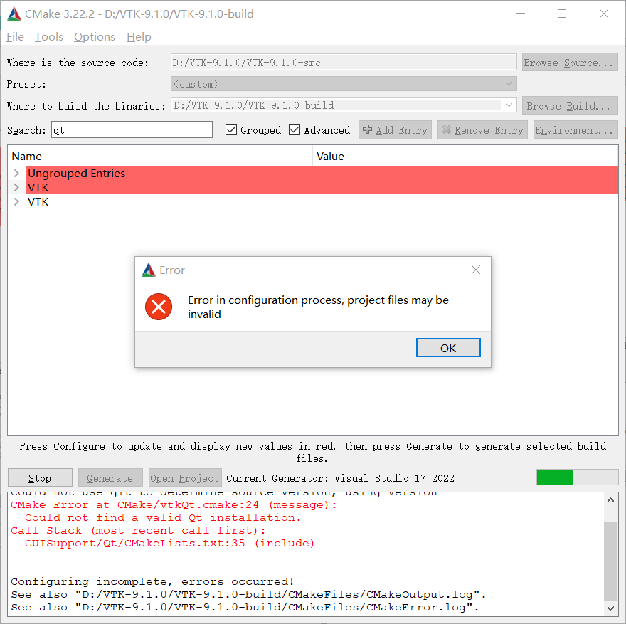 win10+vs2022编译vtk9.1_vs2022配置vtk-CSDN博客