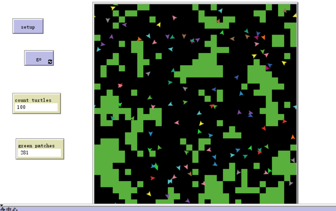 02.NetLogo-例程学习（构建一个简单的羊吃草模型）_netlogo计算能量之和-CSDN博客
