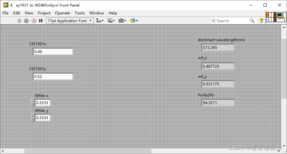 Labview CIE ColorTool Lib (源码vi)_colortools软件可以计算显色指数吗-CSDN博客