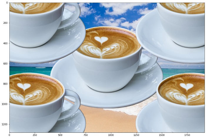 基于python、opencv 和 Numpy 实现小图像覆盖在大图像上python Mesh覆盖图片 Csdn博客