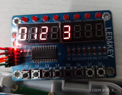 51单片机使用TM1638驱动的数码管键盘模块-CSDN博客