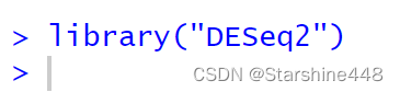 DESeq2加载报错解决方案_不存在叫‘deseq2’这个名字的程辑包_Starshine448的博客-CSDN博客