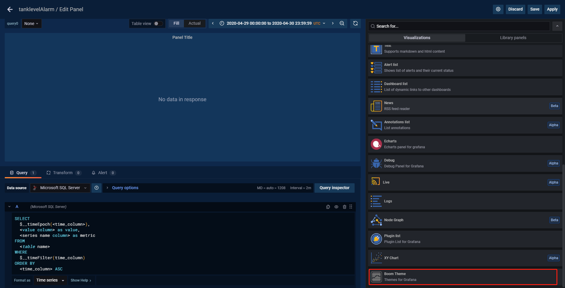 grafana 实现自定义主题 Boom Theme-CSDN博客