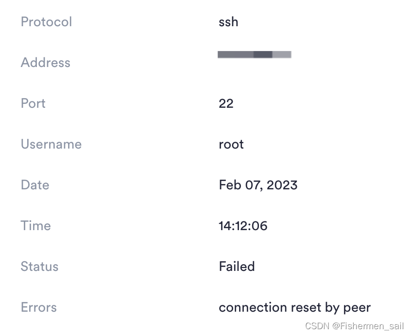 使用termiusxshell连接服务器报connection To “xxx“ Closed With Error Connection Reset By Peer Csdn博客 6969
