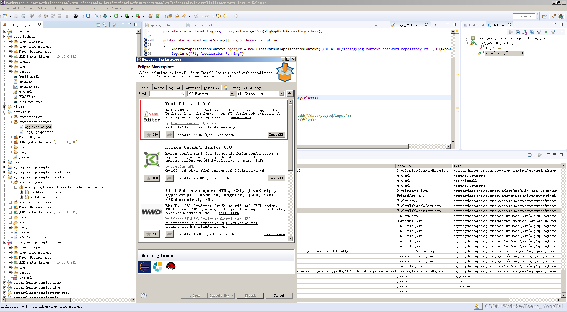 eclipse4.7 yaml editor 1.9.0-CSDN博客