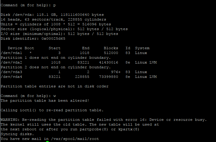 Centos扩容根目录办法_Ceprei_Wu的博客-CSDN博客