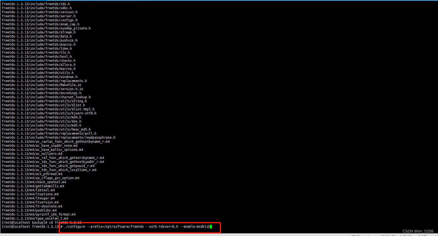 Centos7.9 编译安装FreeTds_centos安装freetds-CSDN博客