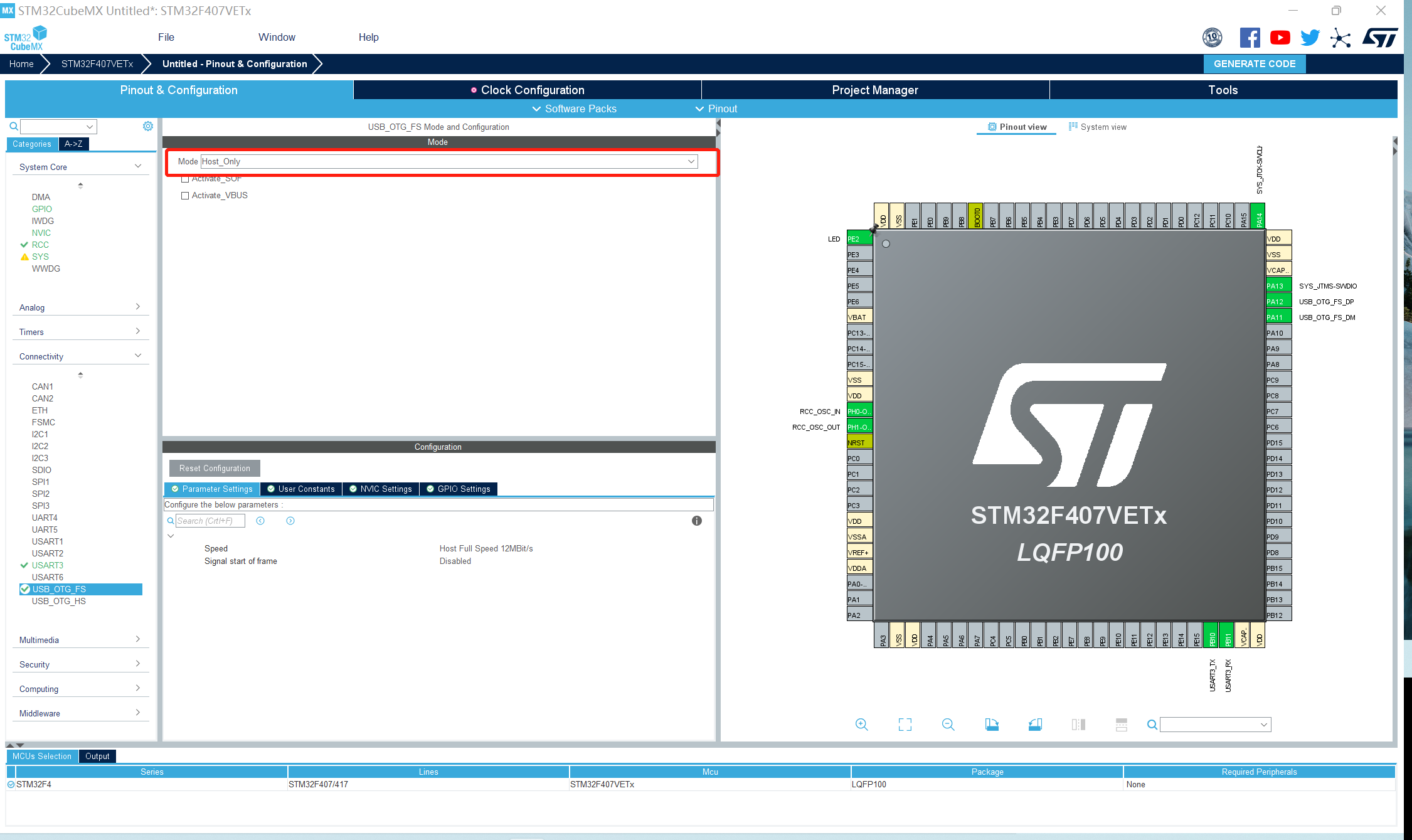 HAL库U盘升级 STM32F407 CUBEMX：FATFS + USB_HOST + USB_OTG_FS_stm32f407zgt6 ...
