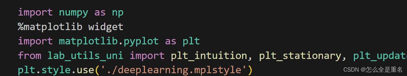 机器学习吴恩达vscode（持续补充ing）_%matplotlib widget报错-CSDN博客