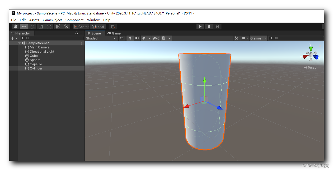 【unity3d】游戏物体操作 ④ 选中多个游戏物体操作 复制选中物体 聚焦选中物体 激活、禁用选中物体 对齐选中物体
