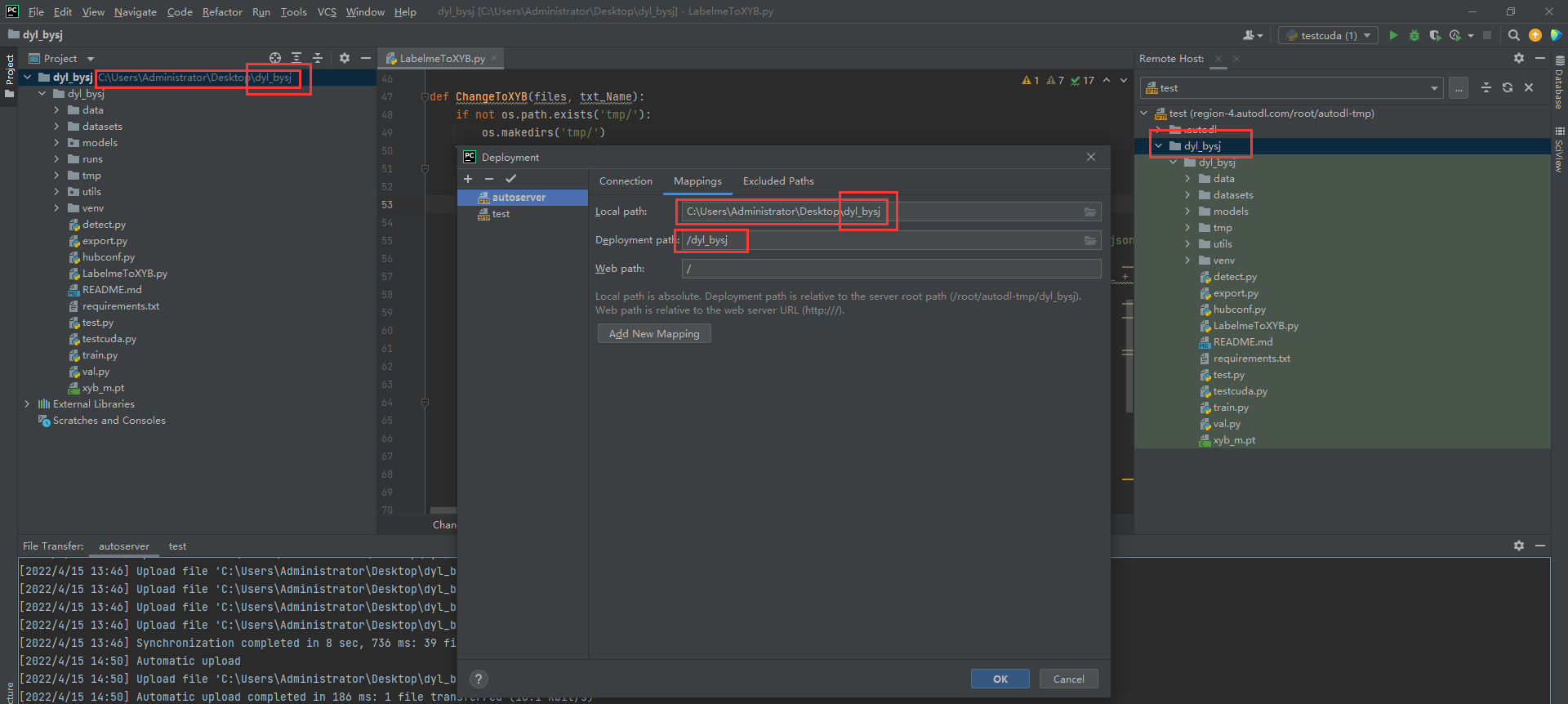 AutoDL算力租用++Pycharm中SSH、SFTP连接远程服务器_pycharm利用ssh使用远程算力-CSDN博客