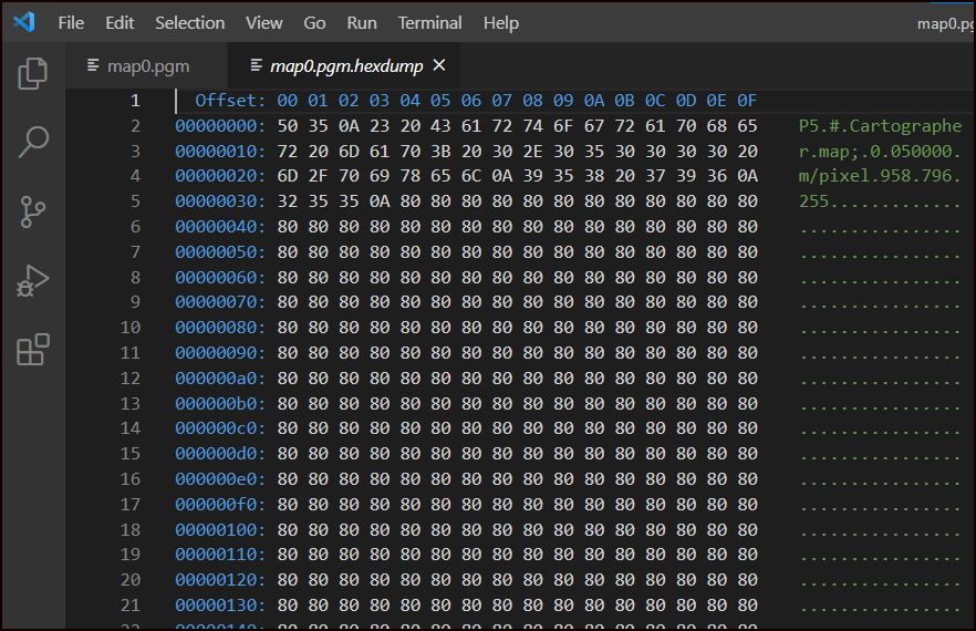 ROS PGM格式文件详解 | 九七的ROS_Nines～的博客-CSDN博客_pgm文件怎么打开