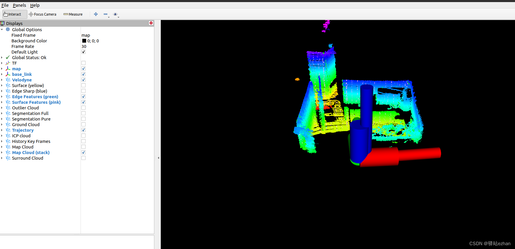 搭建实验室3d slam 镭神ch128x1 128线混合固态激光雷达lego-loam建图_a loam 128线激光雷达_驿站ezhan的博客-CSDN博客