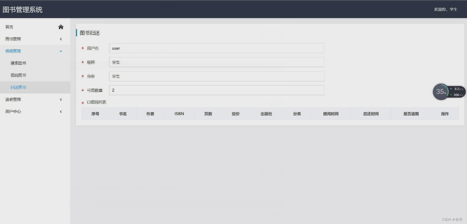 基于jsp+mysql+spring+mybatis的springboot在线图书借阅管理系统_spring boot2整合mybatis框架实践应用图书管理系统-CSDN博客