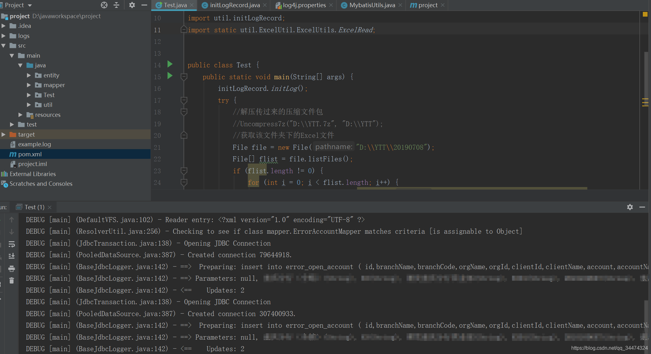log4j警告之log4j:WARN No appenders could be found for logger(org.apache.ibatis.logging.LogFactory ...