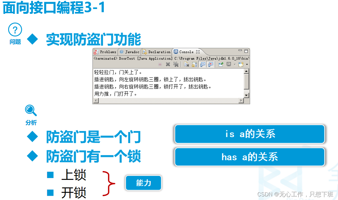 Java面向对象:抽象类和接口 Csdn博客