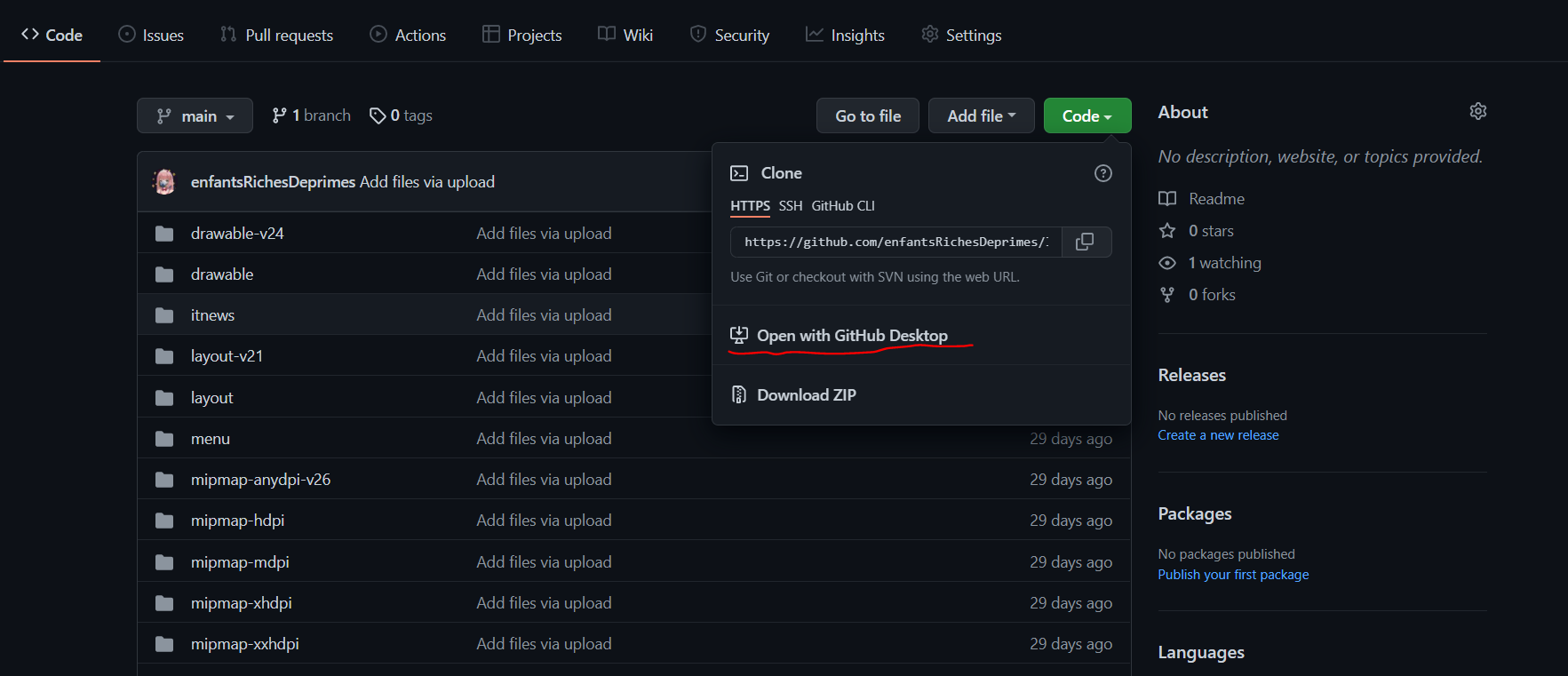 github(desktop)使用教程（五）【保姆版】{将仓库从 github clone到 github desktop}_open with github desktop-CSDN博客