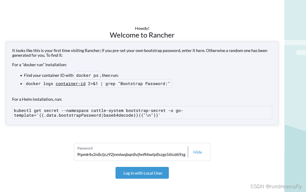 【云原生 K8s】k8s可视化管理界面安装配置及比较【rancher篇】kubernetes 管理界面 Csdn博客