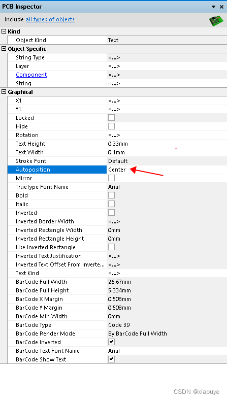 AD 自动居中对齐元件参数_ad让电阻值居中-CSDN博客