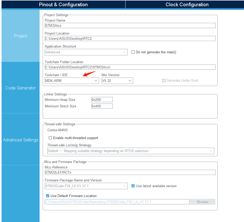 STM32L431RC Standby模式+RTC定时周期中断唤醒 （代码讲解）_stm32l4 定时器中断-CSDN博客