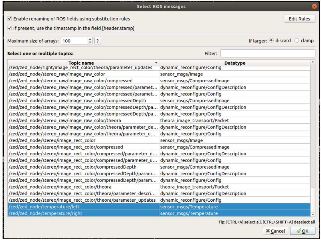 双目立体视觉（8）传感器数据读取与绘图PlotJuggler_plotjuggler绘制二维图-CSDN博客