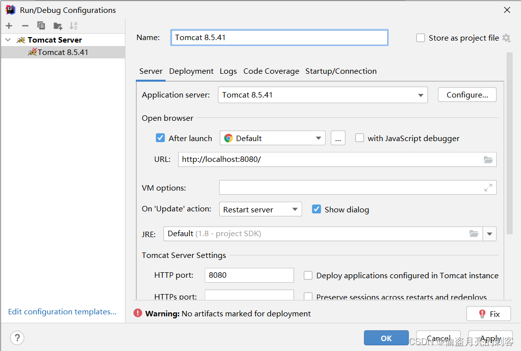 IntelliJ IDEA 2021.1 x64 tomcat配置_idea2021.1对应tomcat的版本-CSDN博客