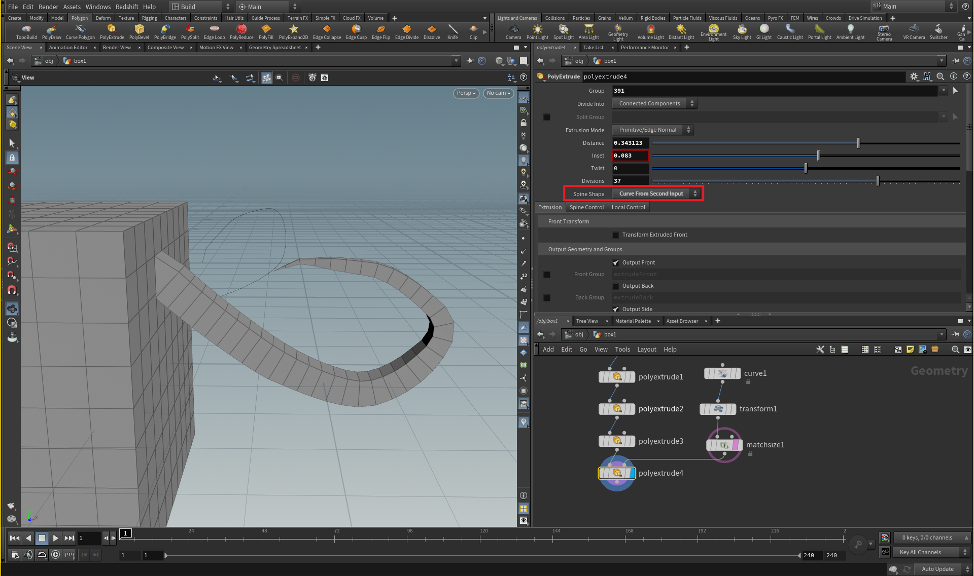 Houdini polyextrude讲解_houdinipolyextrude-CSDN博客