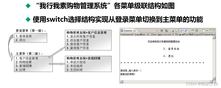 选择结构（二） switch选择结构_java中多重if选择结构与switch特点-CSDN博客