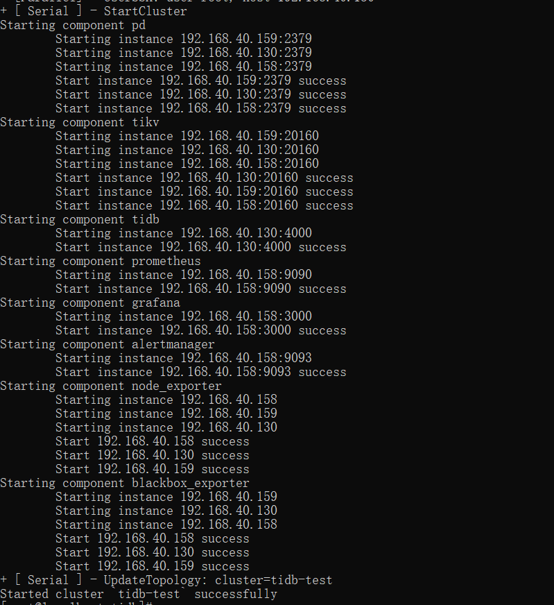TIDB - 使用TIUP在线搭建TIDB集群_numactl not usable, bash: numactl: command not fou-CSDN博客