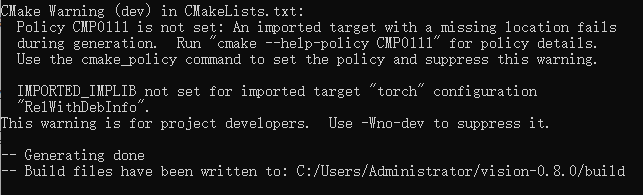 Win10编译安装libtorch+torchvision_torchvision编译-CSDN博客