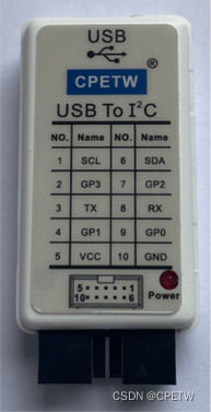 USB 转 I2C 适配器使用指南_usb转i2c-CSDN博客