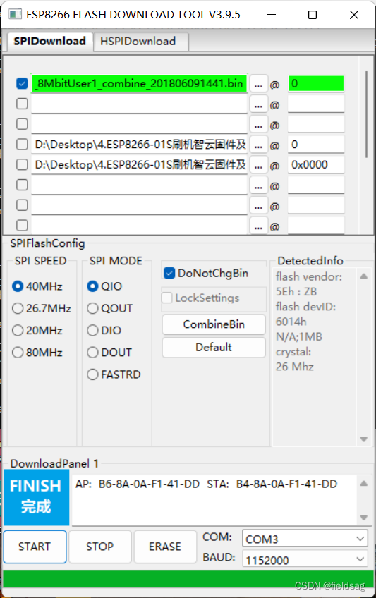 Esp8266 01s机智云烧录esp8266固件步骤 Esp01s烧录机智云固件 Csdn博客