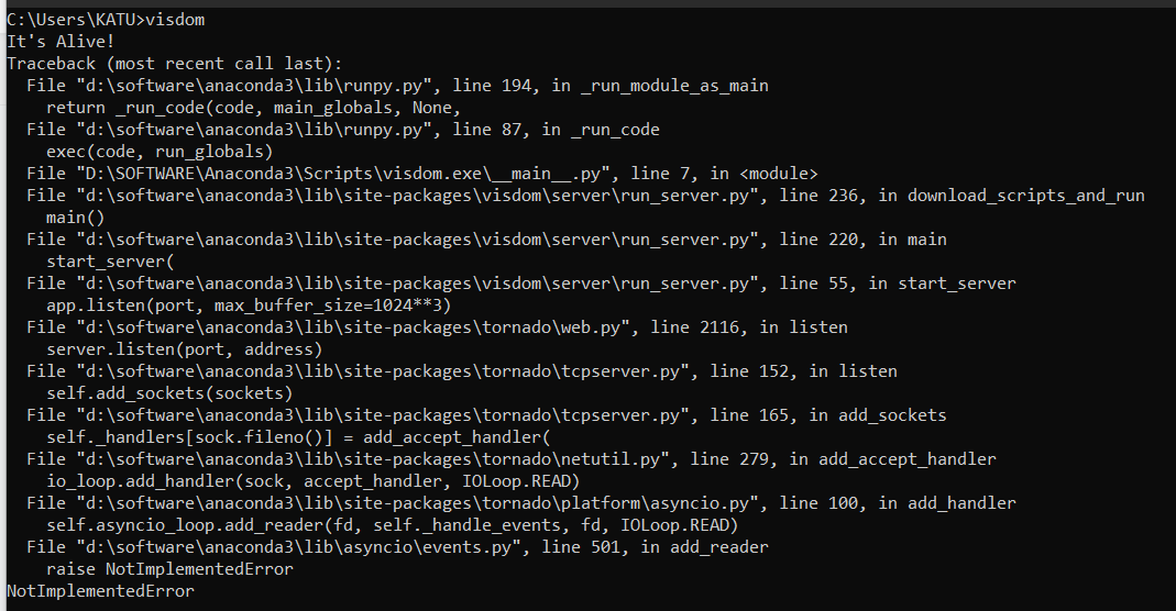 安装Visdom常见报错及解决方法_pip install visdom-CSDN博客