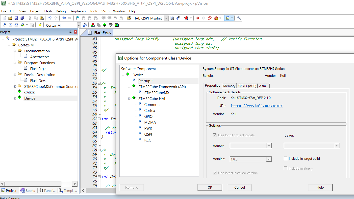 手把手系列--编写Keil MDK 外部FLASH下载算法_mdk使用下载算法-CSDN博客