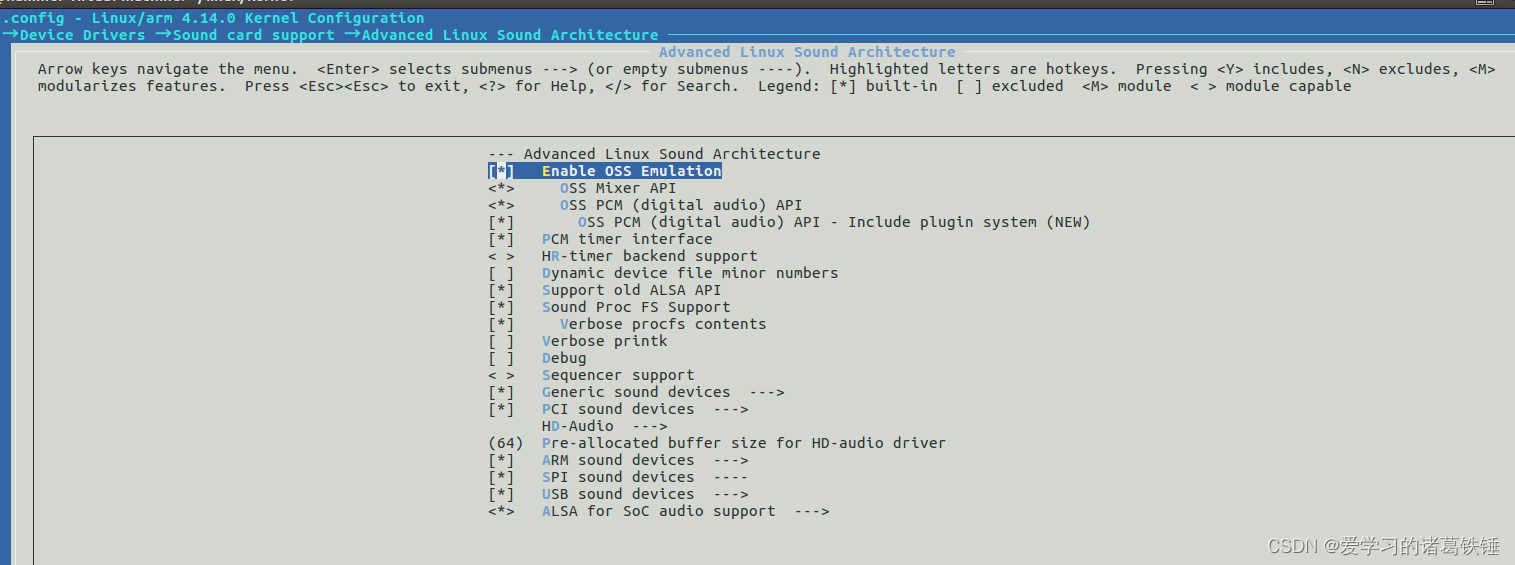 Linux 内核4.14添加UVC配置、添加NEON优化、添加声卡_uvc配置到内核里-CSDN博客