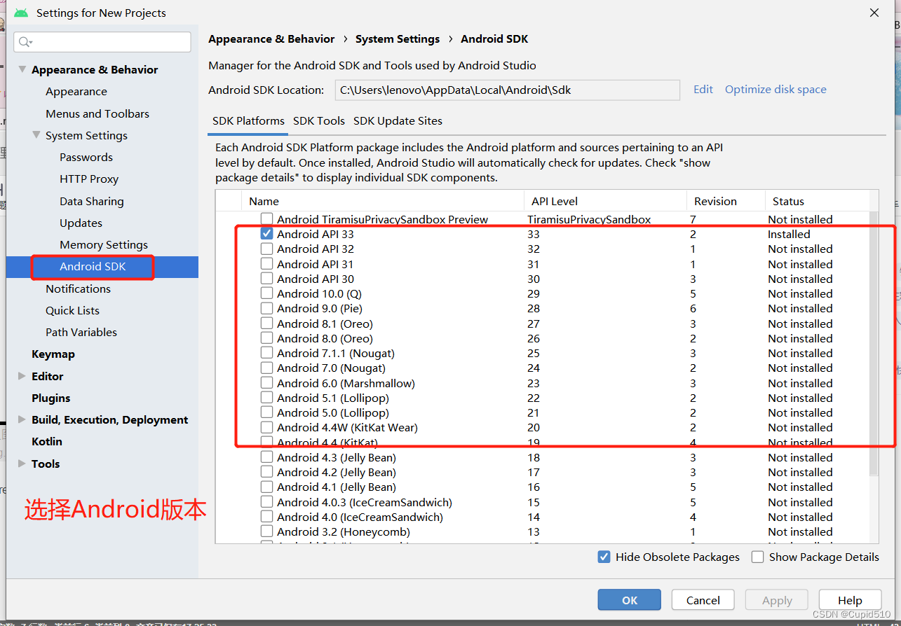 Hbuilder(uniapp) 配置android模拟器androidcupid510 华为云开发者联盟