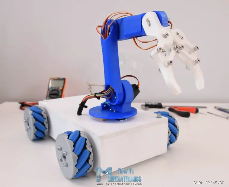 【arduino机器人手臂和麦克纳姆轮平台自动操作】arduino机械臂可以做哪些应用 Csdn博客
