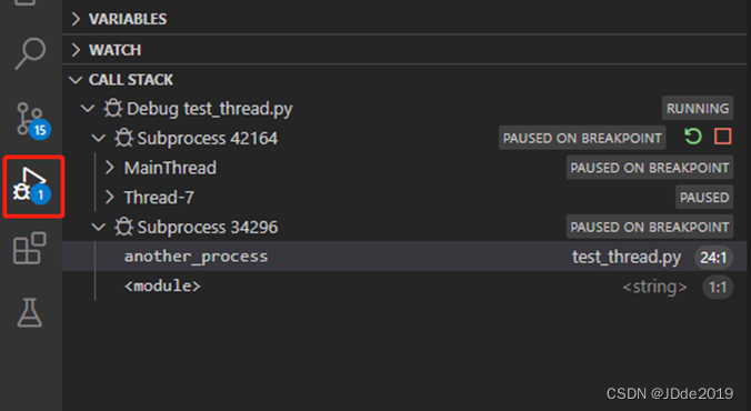 Vscode Python 多进程，多线程，带参数调试vscode多线程调试 Csdn博客 