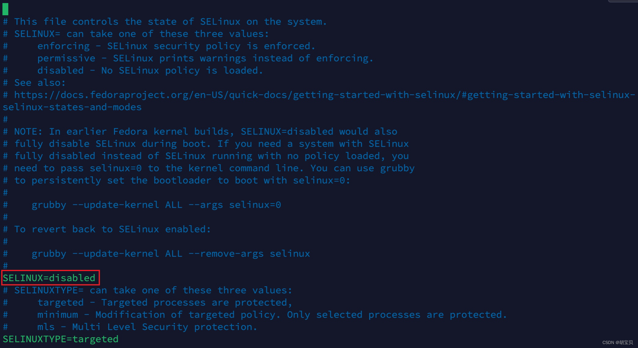 Centos/RHCL/Fedora永久关闭selinux_fedora selinux-CSDN博客